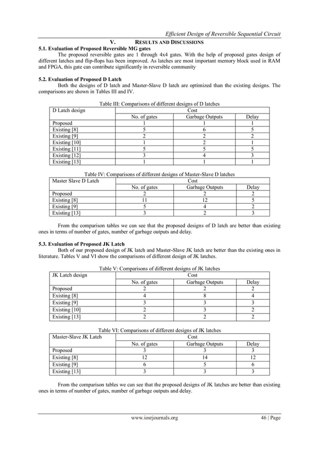 Efficient Design of Reversible Sequential Circuit | PDF