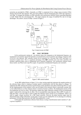 Enhancement for Power Quality in Distribution Side Using Custom Power Devices | PDF