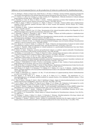 Influence of Environmental Factors on the Production of Violacein ...
