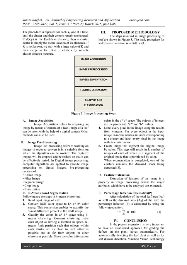 K Means Segmentation Method For Automatic Leaf Disease Detection Pdf