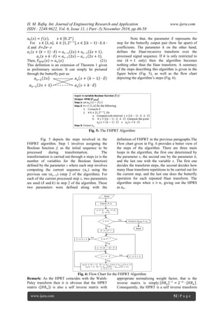 The Haar-Recursive Transform and Its Consequence to the Walsh-Paley Spectrum and the ...