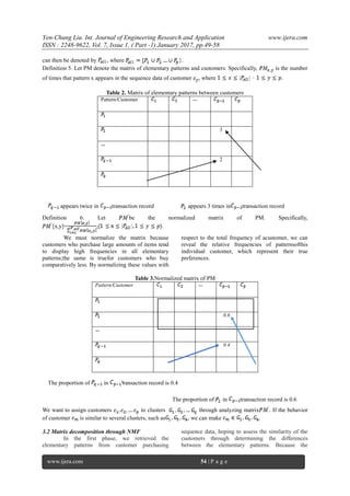 Customer Clustering Based on Customer Purchasing Sequence Data | PDF