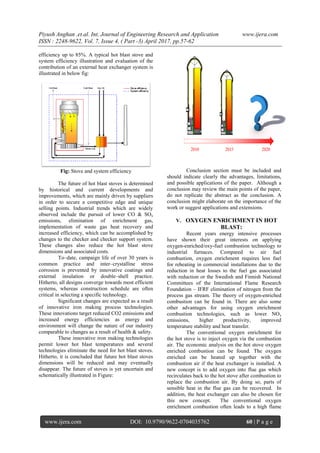 Recent Developments in Blast Furnace Technology | PDF
