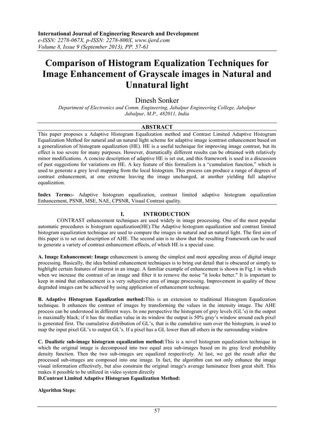 International Journal of Engineering Research and Development (IJERD) | PDF | Photo Editing ...