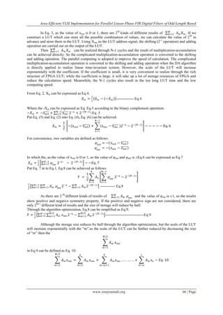 Area-Efficient VLSI Implementation for Parallel Linear-Phase FIR ...