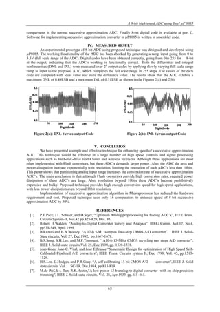 A 8-bit high speed ADC using Intel μP 8085 | PDF | Digital Audio ...