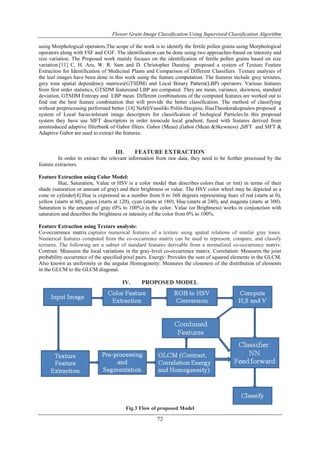 Flower Grain Image Classification Using Supervised Classification Algorithm | PDF