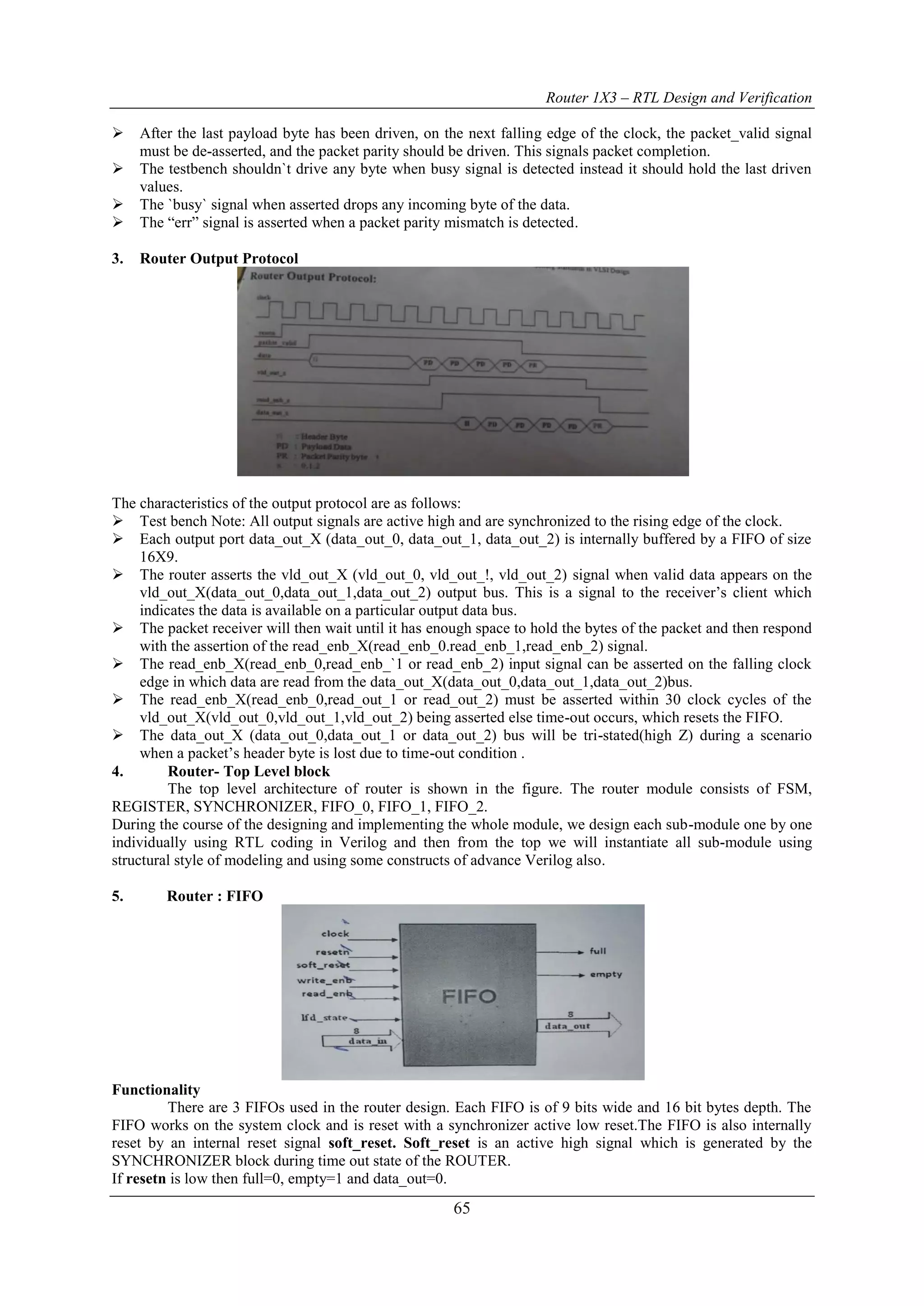 Router 1X3 – RTL Design and Verification | PDF