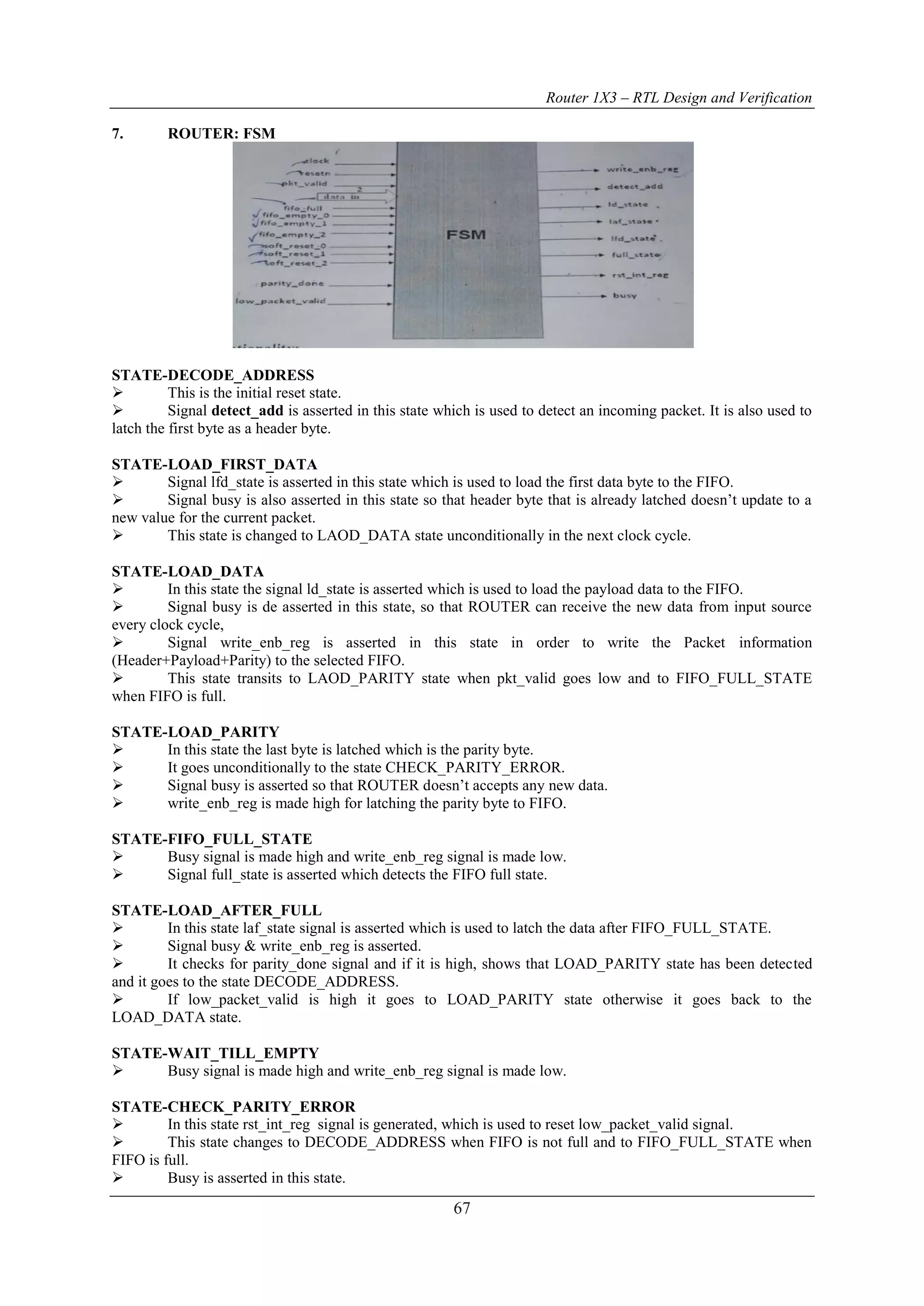 Router 1X3 – RTL Design and Verification | PDF