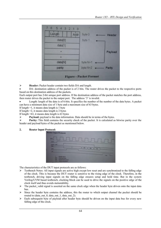 Router 1X3 – RTL Design and Verification | PDF | Computer Networking | Computing