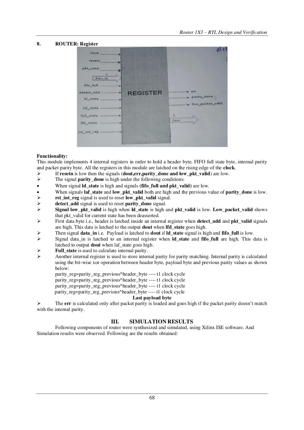 Router 1x3 Rtl Design And Verification 