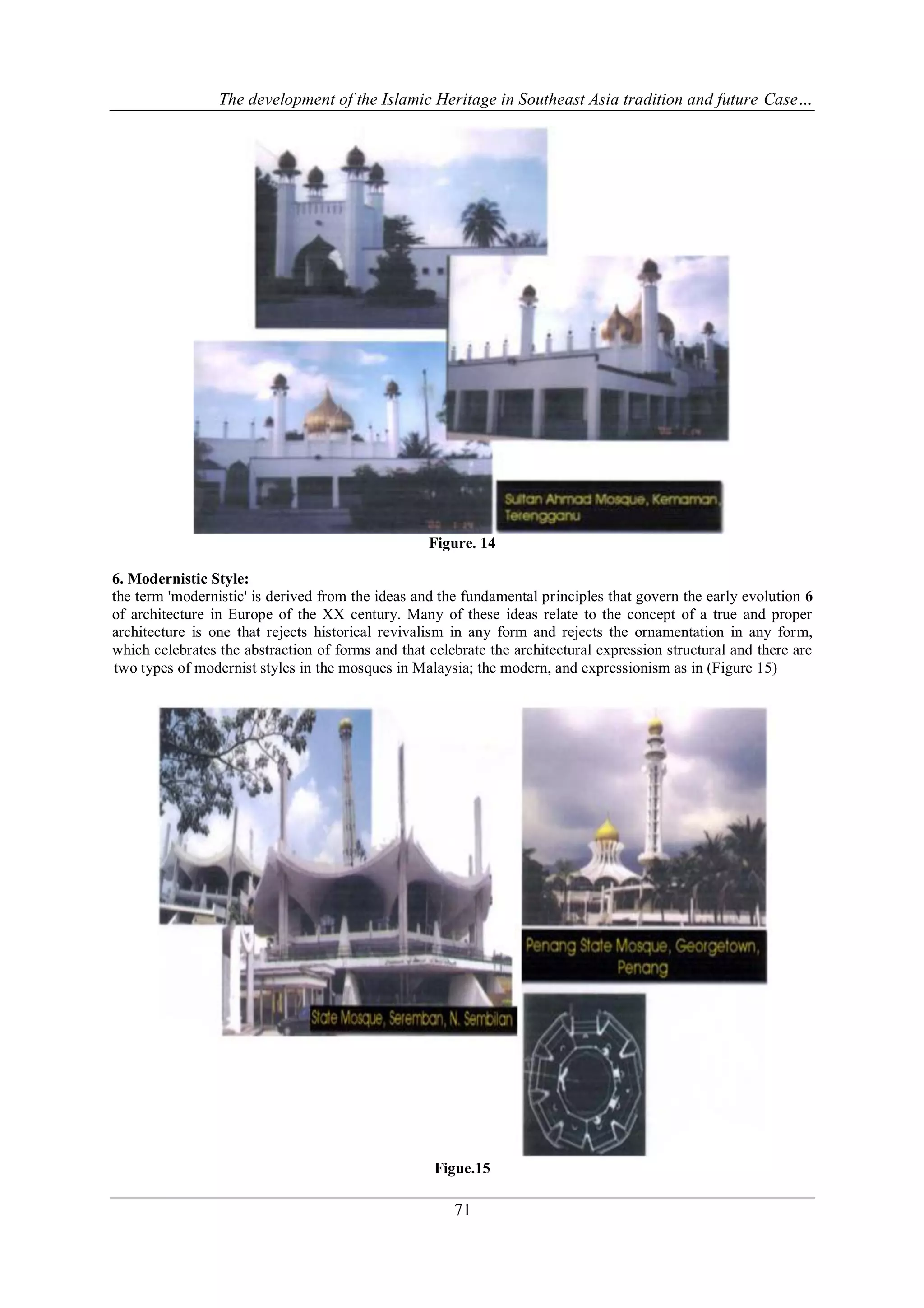 The development of the Islamic Heritage in Southeast Asia tradition and ...