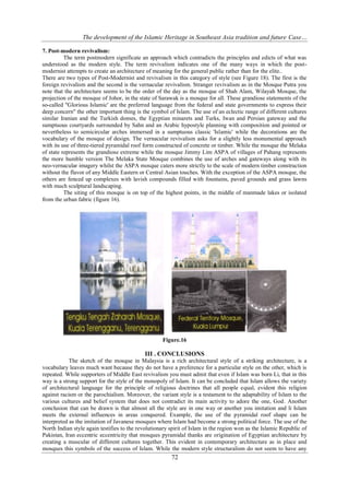 The development of the Islamic Heritage in Southeast Asia tradition and ...