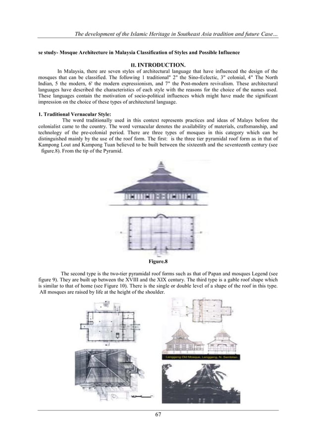 The development of the Islamic Heritage in Southeast Asia tradition and ...