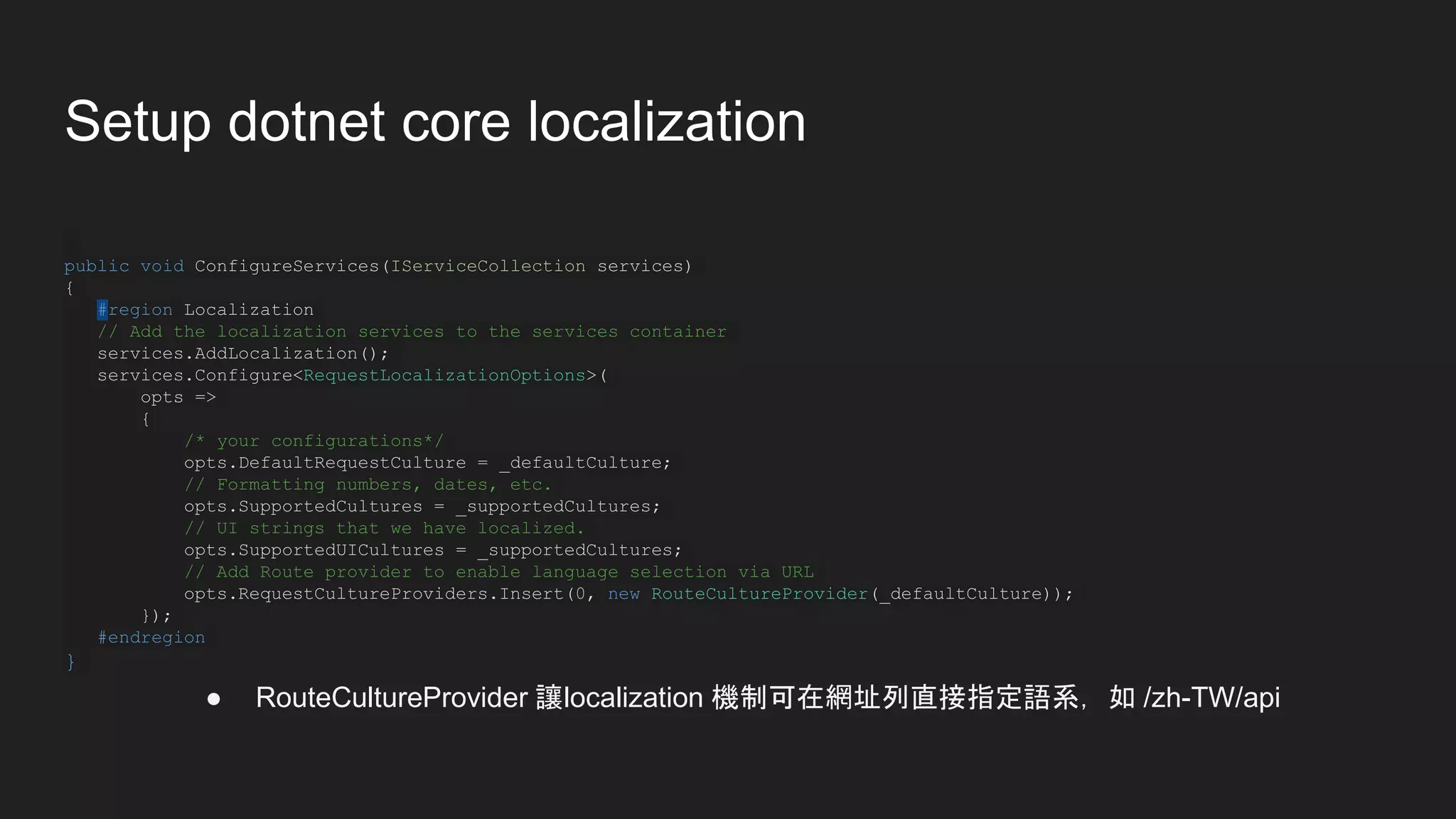 An Approach to Design .net core Translation Tables | PPT