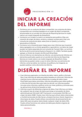 Informes en SQL Server | PDF