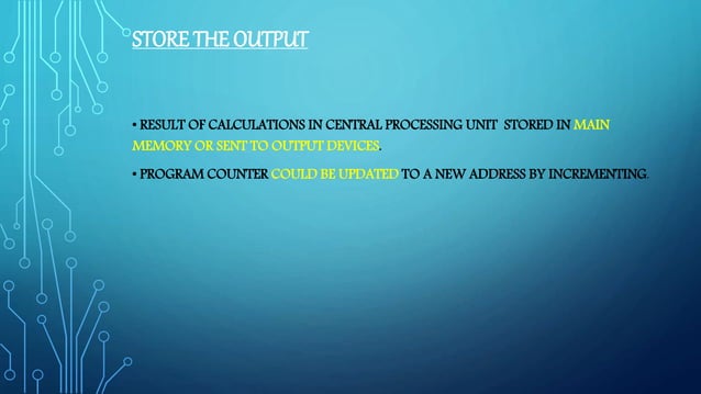 Computer Architecture - Program Execution | PPTX