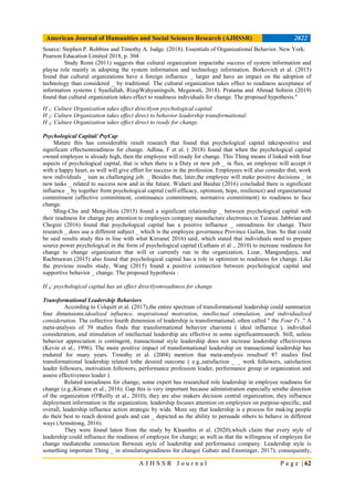 Analysis Of The Influence Of Organizational Culture, Transformational Leadership Behavior, And ...