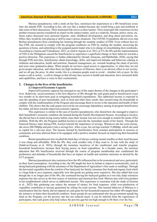 Quo Vadis? A Phenomenological Study on Graduated Pantawid Pamilyang ...