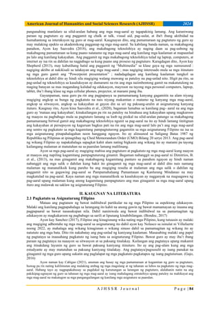 Mga Kagamitang Pampagtuturong Ginagamit sa mga Asignaturang Filipino | PDF