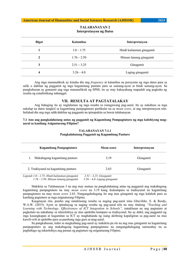 Mga Kagamitang Pampagtuturong Ginagamit sa mga Asignaturang Filipino | PDF