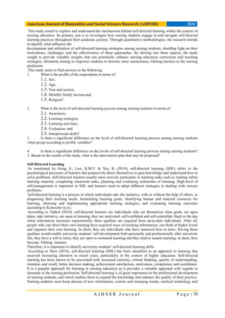SELF-DIRECTED LEARNING PROCESS AMONG NURSING STUDENTS: READY OR NOT READY? | PDF