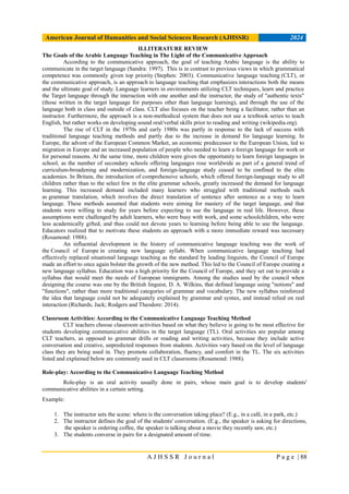 DISCOVERING THE EFFECTIVENESS OF THE OBJECTIVES OF TEACHING ...