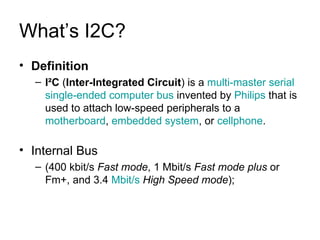 I2 c | PPT