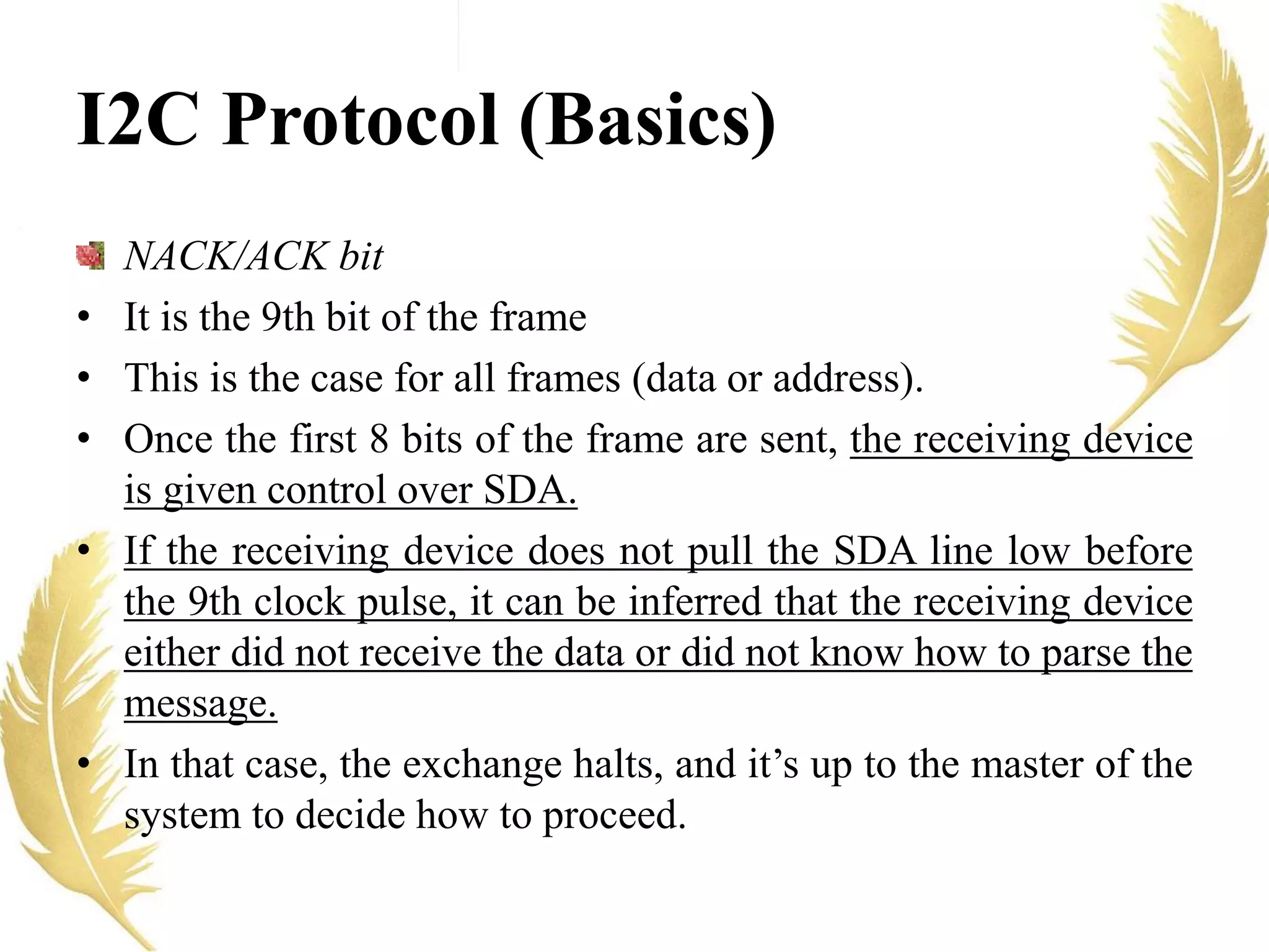 I2C Protocol | PPTX