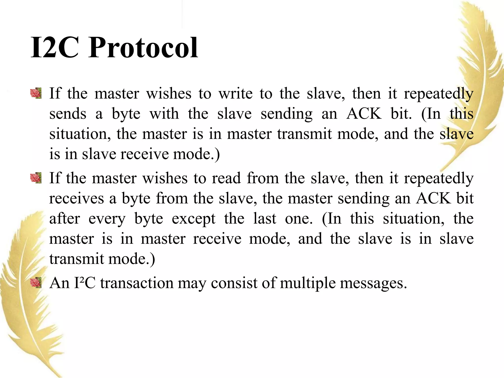 I2C Protocol | PPTX