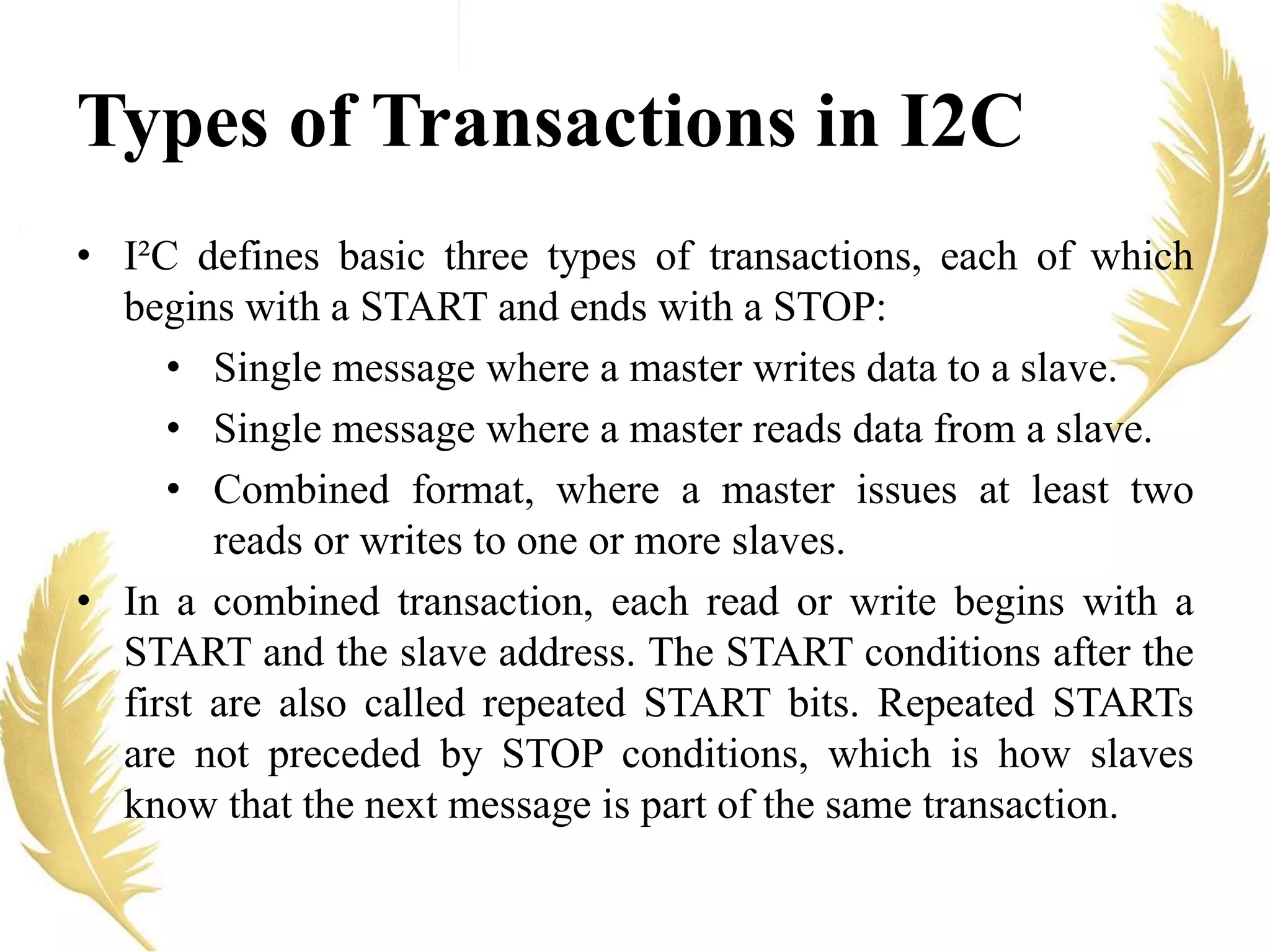I2C Protocol | PPTX