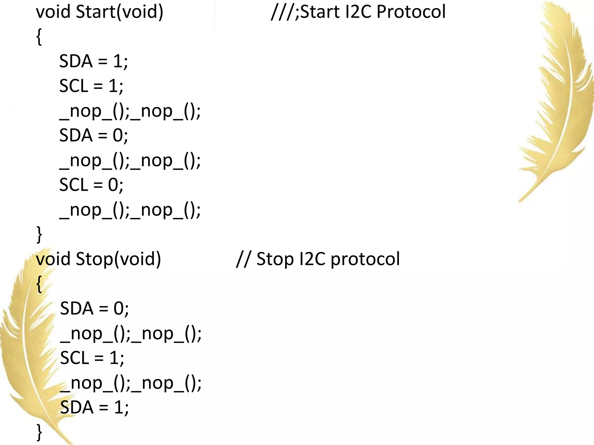 I2C Protocol | PPTX