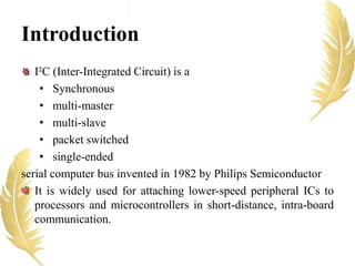 I2C Protocol | PPTX