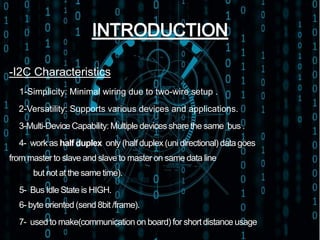 INTRODUCTION TO INTER INTEGRATED CIRCUIT PROTOCOL | PPT