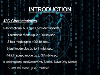 INTRODUCTION TO INTER INTEGRATED CIRCUIT PROTOCOL | PPT