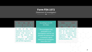 Essential Regulatory Documents in Clinical Trials | PPTX