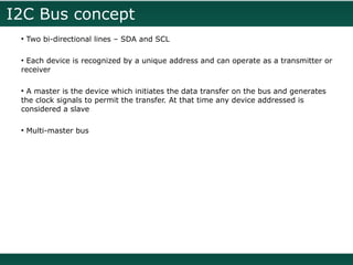 I2C Bus (Inter-Integrated Circuit) | PDF