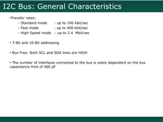 I2C Bus (Inter-Integrated Circuit) | PDF