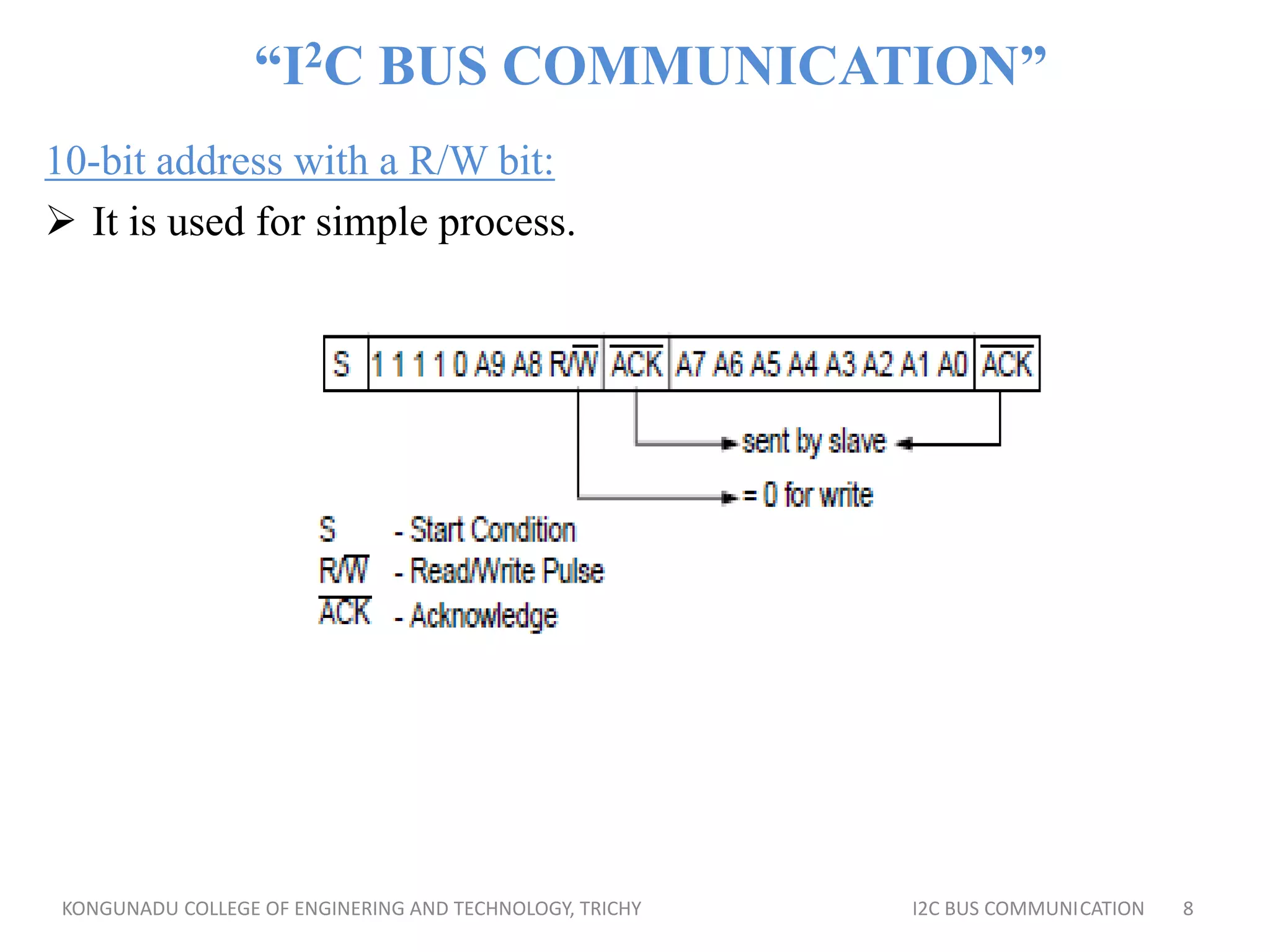 I2 c bus communication | PPT | Free Download