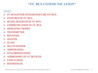 I2 c bus communication | PPT