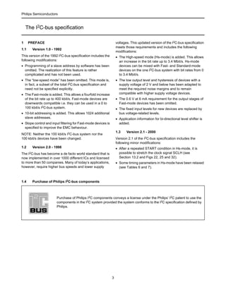 I2C bus specification version 2.1 | PDF