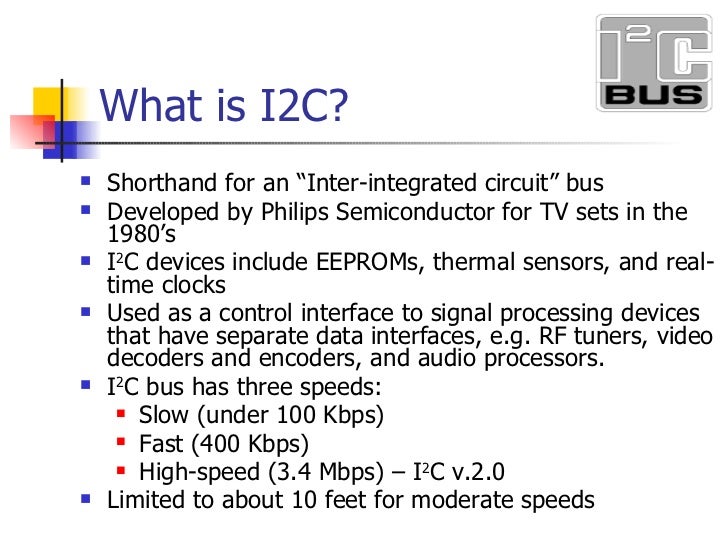 I2C