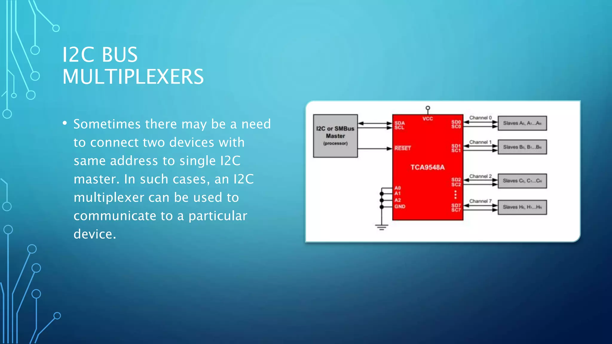 I2 C Communication Protocol Pptx Computer Peripherals Computing
