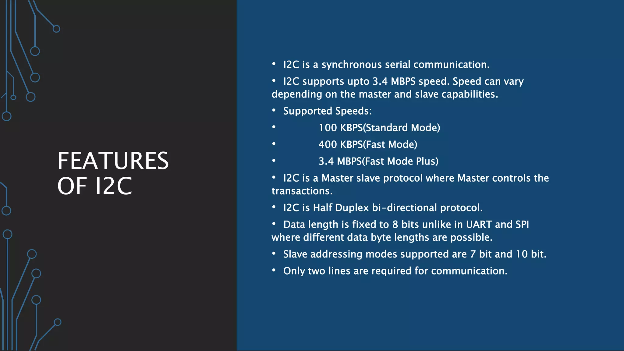 I2 C Communication Protocol Pptx Computer Peripherals Computing