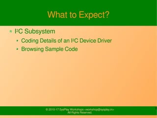 I2C Drivers | PDF