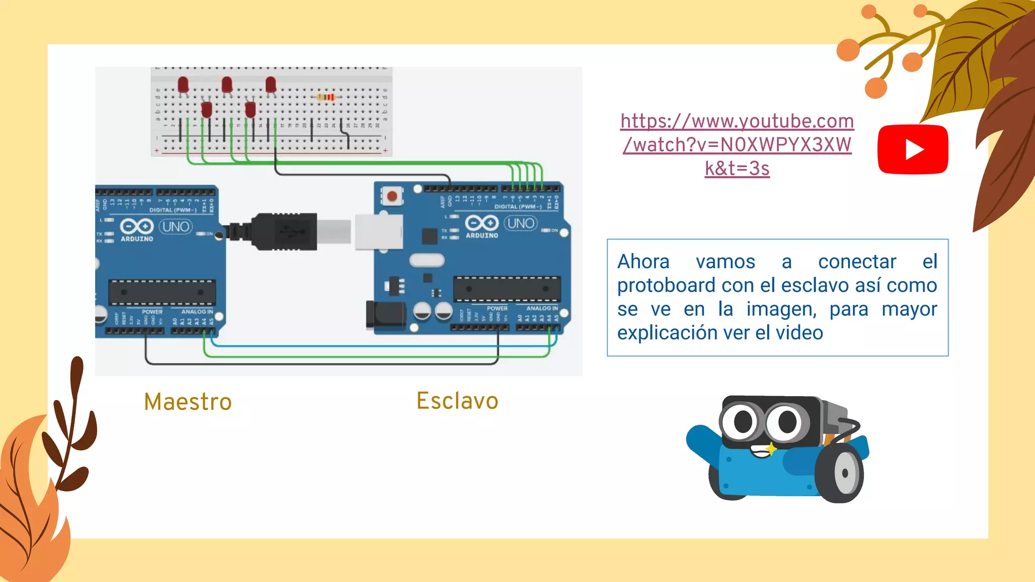 I2c Entre Dos Arduino Comando Ppt Descarga Gratuita