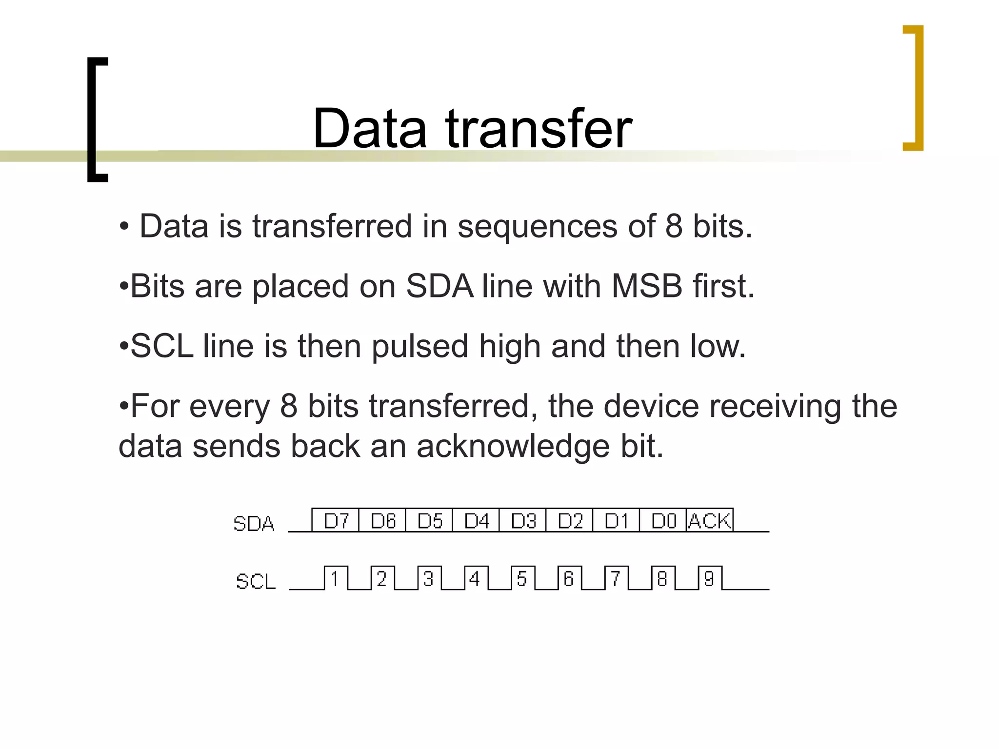 I2C PRESENTATION.PPT | Computer Networking | Computing