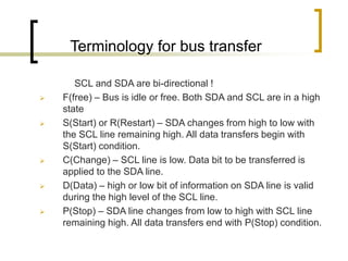I2C PRESENTATION.PPT | Computer Networking | Computing