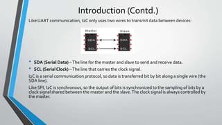 I2c protocol - Inter–Integrated Circuit Communication Protocol | PPTX
