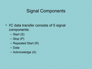 I2C protocol and DS1307 RTC interfacing | PPT